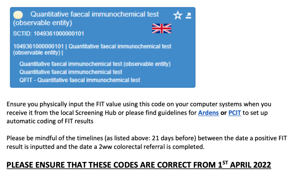 Lower GI 2WW – GP Gateway