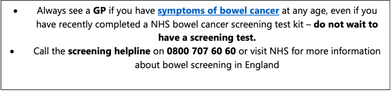Bowel Screening – GP Gateway