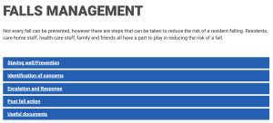 Falls Management in Care Homes – GP Gateway